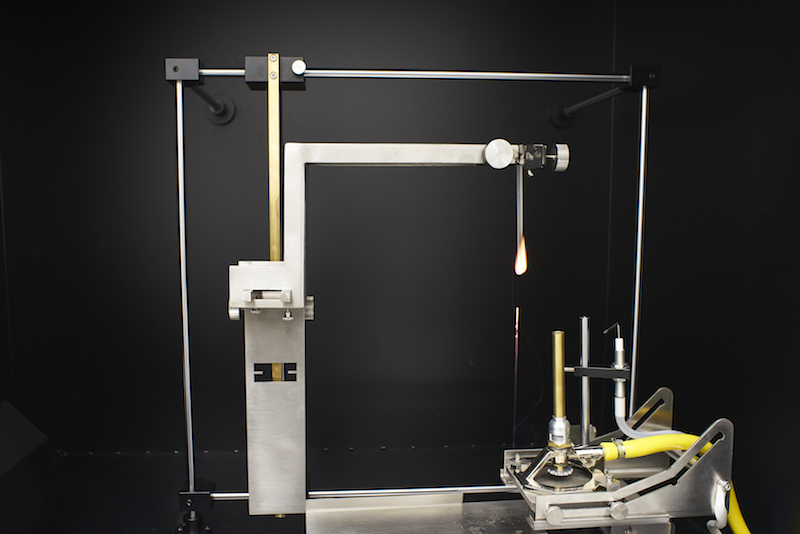 UL94 fire chamber with 50 W test flame horizontal and vertical - GWP ...